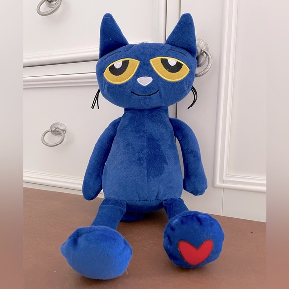 Pete The Cat | Toys | Pete The Cat Stuffie Stuffed Animal Cute Blue Cat ...